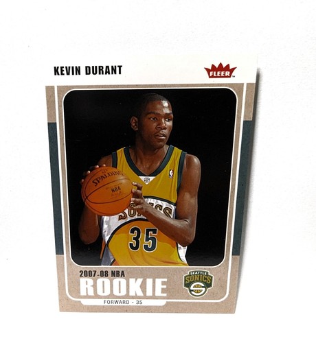 2007-08 Kevin Durant Fleer #212 Rookie Card RC(Read Description) | eBay
