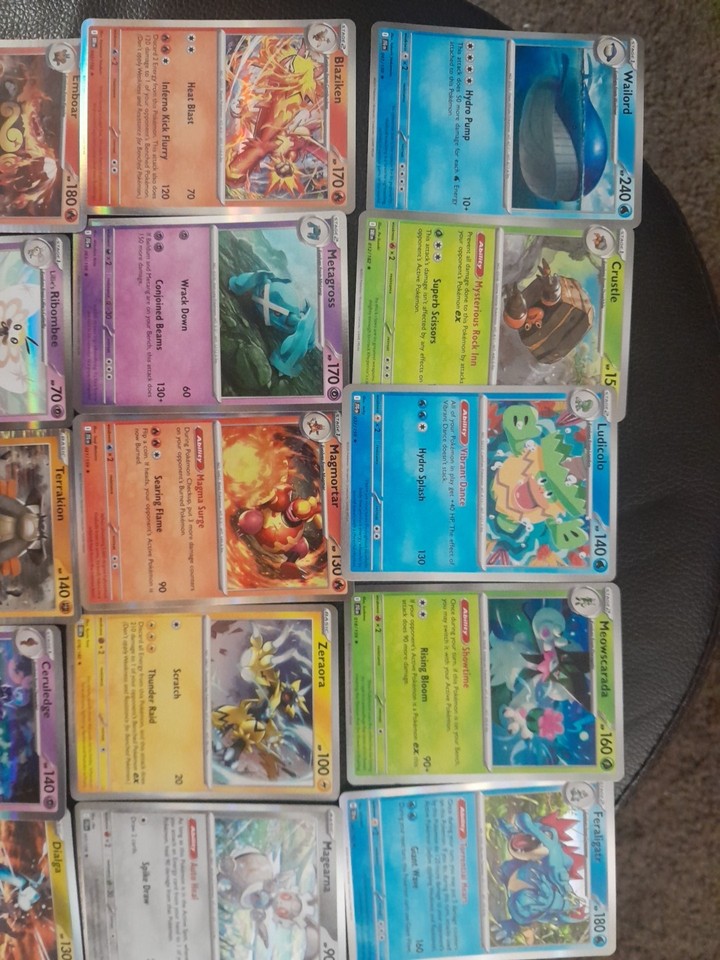 SALE!!!! 15 Random Rare Holo/ Reverse Hollow Pokemon Cards | eBay