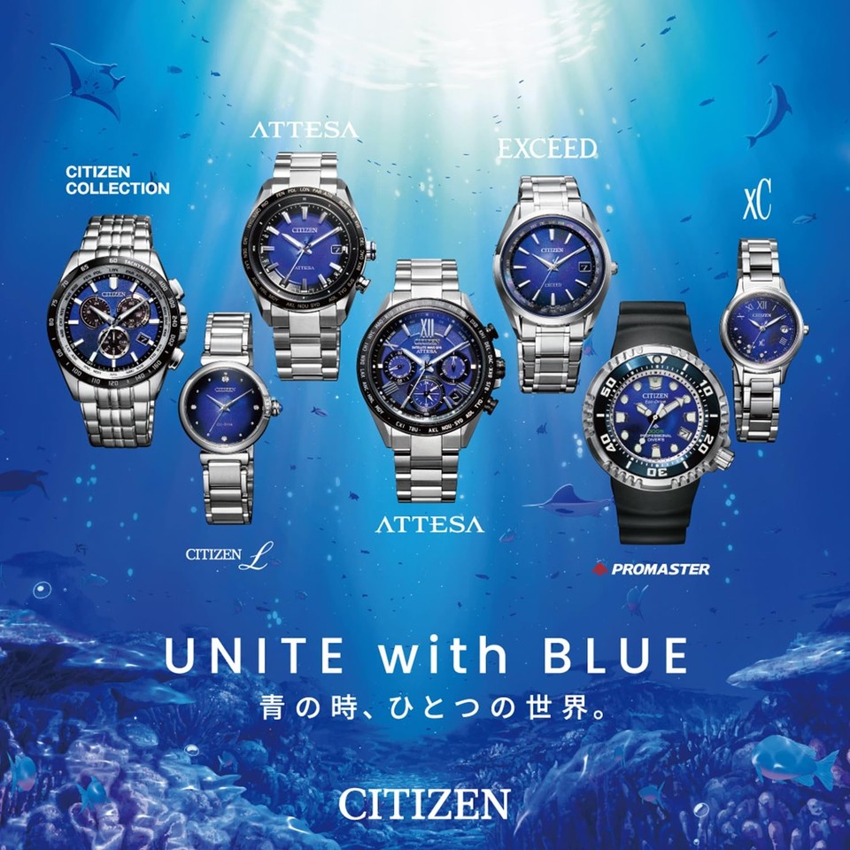 CITIZEN Brand-New Citizen Collection CB5874-81L Blue Men's Watch New in ...
