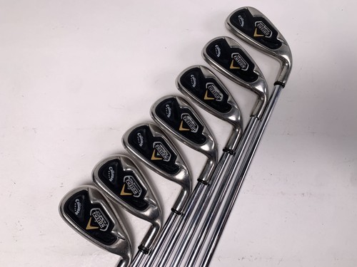 Callaway Fusion Iron Set 5-PW+AW Uniflex Steel Mens RH | eBay