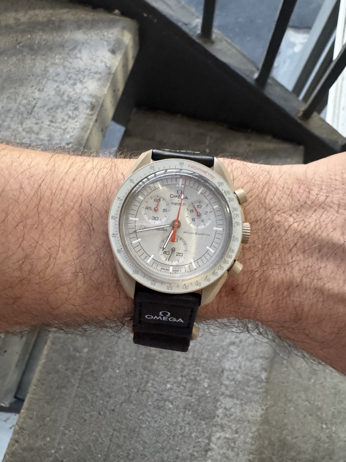 OMEGA Moon Swatch Mission to Jupiter Speedmaster Bioc… - Gem