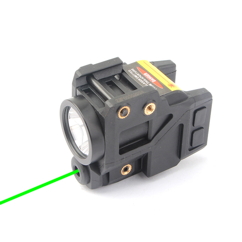 Tactical Laser Sight Flashlight Combo Rechargeable For Glock 17 19 ...