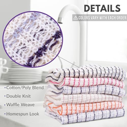 World's Best Kitchen Dish Cloths - Set of Assorted Dishcloths for ...