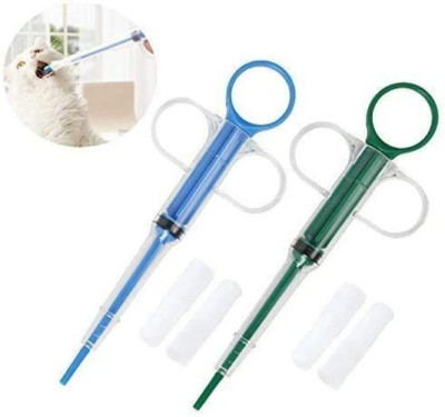 2x Hund Katze Kapsel Tablette Pille Pusher Medikation Spritze Werkzeug ...