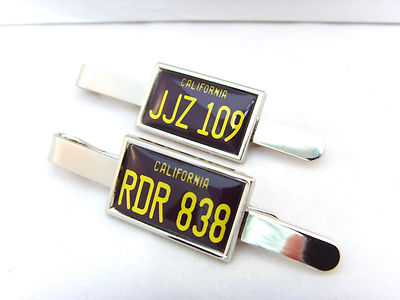 BULLITT CAR NUMBER PLATE JJZ 109 & RDR 838 McQUEEN BULLETT BADGE TIE ...
