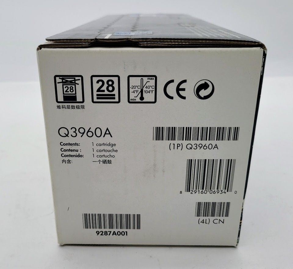 Hp 122A Toner Cartridge Q3960A Black | eBay