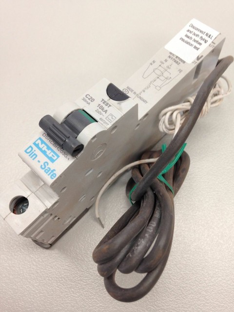 NHP Din-safe 20a RCBO Circuit Breaker DSRCBH2030A MCB C20 for sale ...