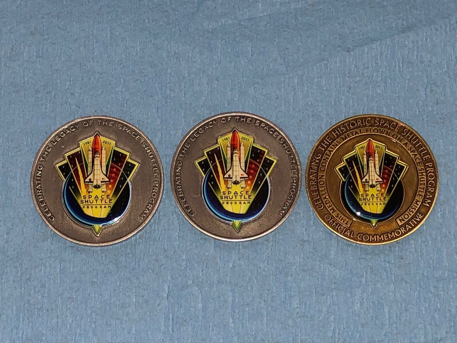 Space Shuttle Commemorative Coins