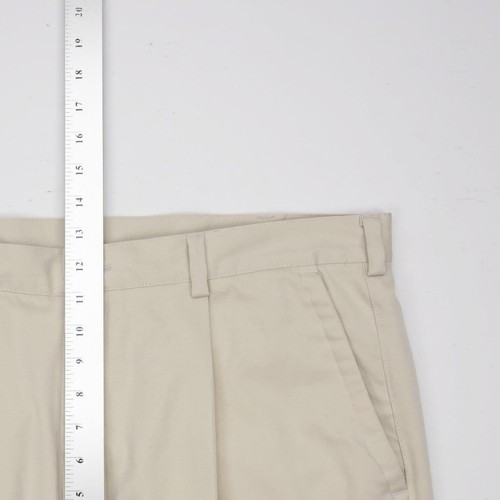 NIKE GOLF Pleated Cuffed Golf Pants Slacks Khaki Mens 38x32 | eBay