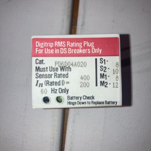 PD6D04A020 - 200A CH RATING PLUG 400A CT SKU008044 | eBay