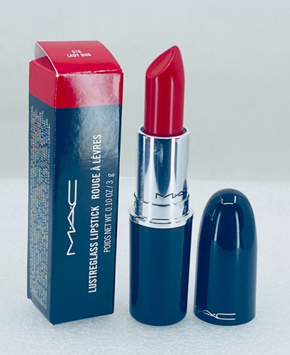 MAC Lustreglass Lipstick #510 LADY BUG - 0.10oz - New In Box | eBay