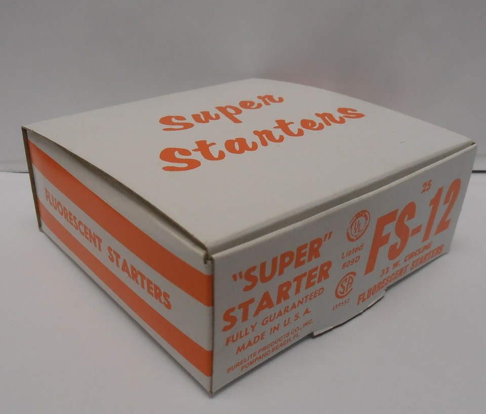 25 - FS-12 Fluorescent Ballast Starters 32W Circline | eBay