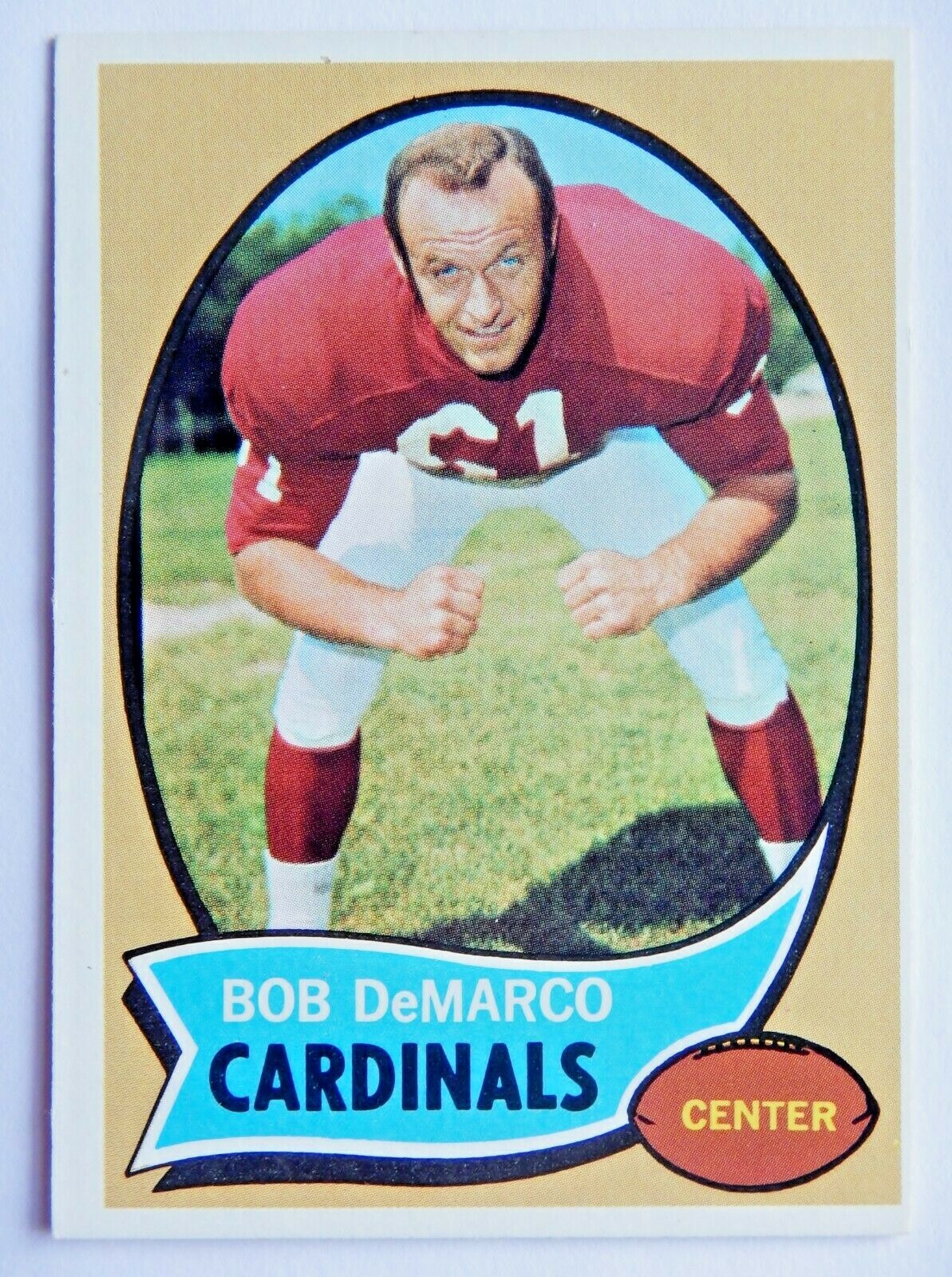 Bob DeMarco #48 Topps 1970 Football Card (St Louis Cardinals) VG | eBay