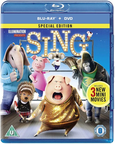 Sing (Blu-ray) Matthew McConaughey Scarlett Johansson Taron Egerton (US IMPORT) 5053083102944 ...