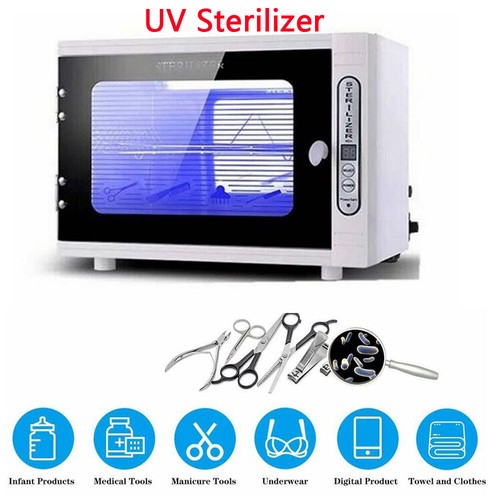 UV Disinfection Cabinet 10L Sterilizer Equipment Heater for Salon ...