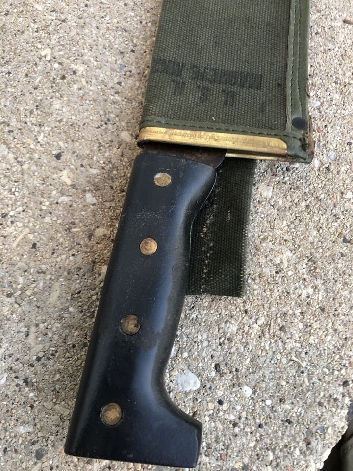 WWII USGI collins machete USN fighting Knife WW2 scarce | eBay