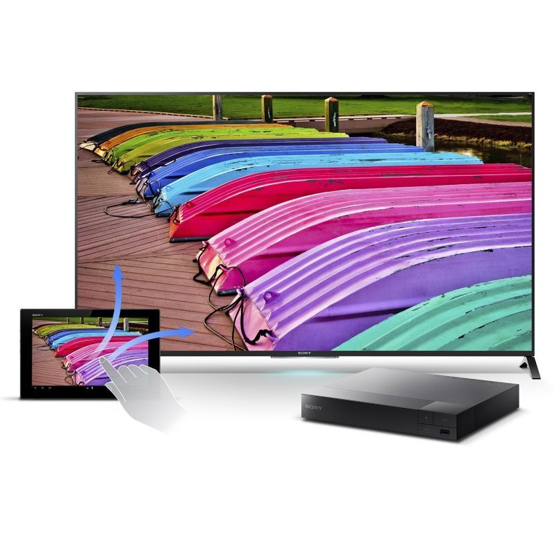 Sony BDP-S3700 Blu-ray-Player (Super WiFi, USB, Screen Mirroring ...