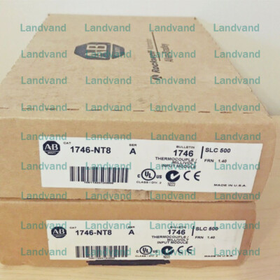 New Factory Sealed AB 1746-NT8 SER A SLC 500 Thermocouple Input Module ...