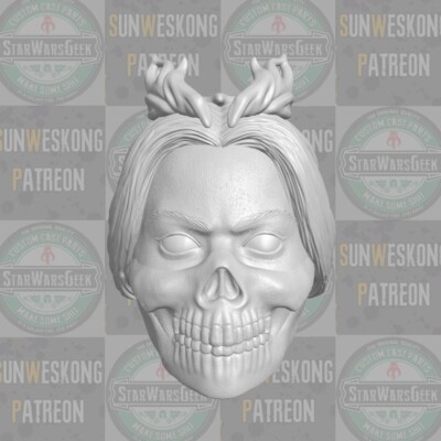 Rio Death Agatha All Along custom head for Marvel Legends & other ...