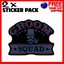 2 x Stickers - Groom Squad - Car Bumper Funny Novelty Sticker | eBay