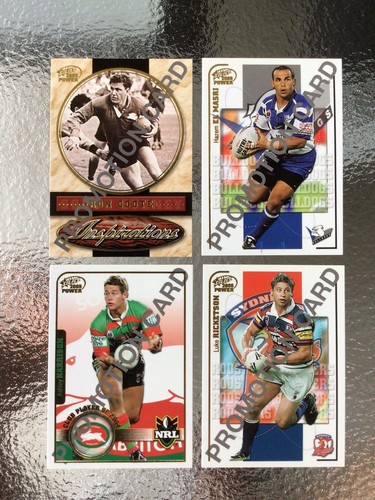 2005 NRL Select Power Promotional Cards Set Inspirations Ron Coote ...