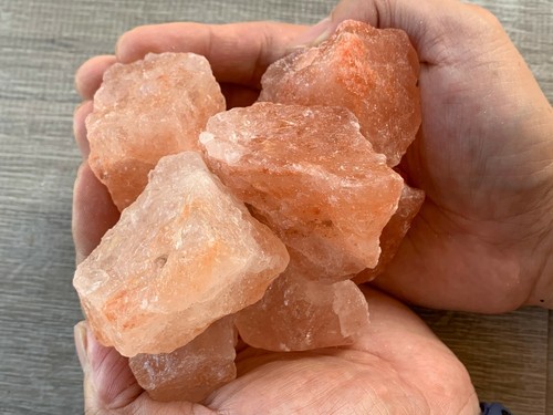 Natural Himalayan Salt Chunks, Bulk Wholesale Lot: X-Large (1.5-3.5 ...