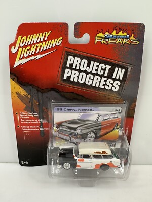 Johnny Lightning Project In Progress ‘55 Chevy Nomad White Lightning ...