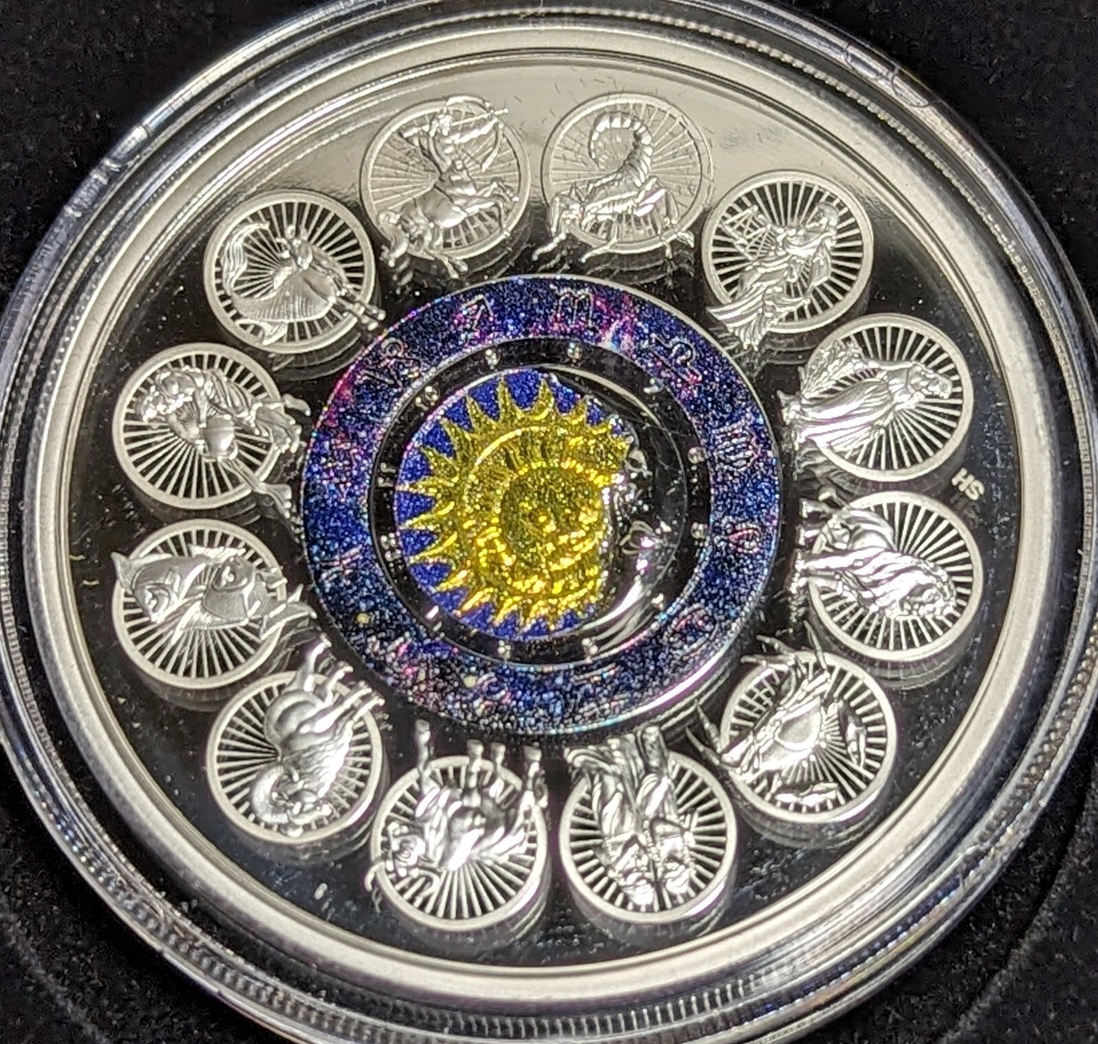 🇨🇦 2024 Canada $30 Signs of the Zodiac, 2 oz Silver Colorized Proof ...