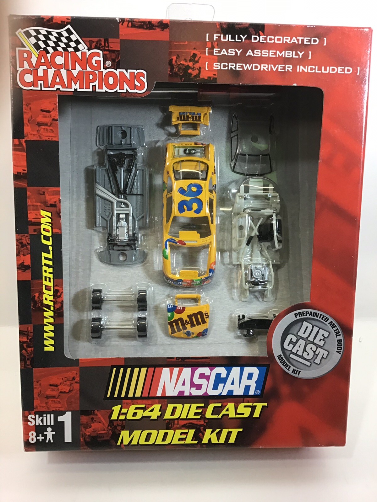 Racing Champions 1:64 Die Cast Model Kit 2001 #36 M&Ms E19 | eBay