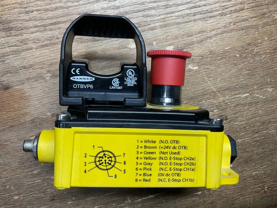 BANNER E Stop Button SSA-EBM-11EB1Q80TBB OTBVP6 | eBay