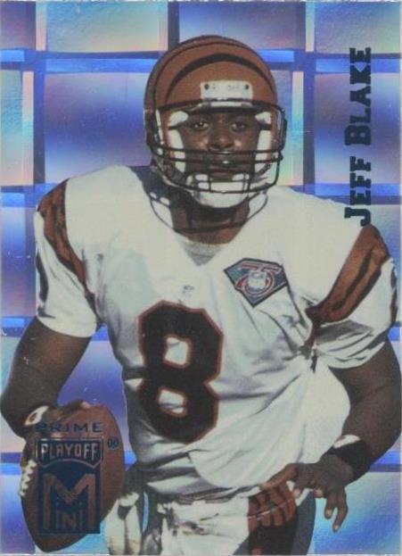 1995 Playoff Prime - Jeff Blake #18 Mini (RC) for sale online | eBay