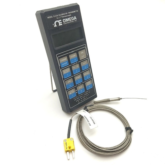 OMEGA CL23A Calibrator Thermometer K J T Thermocouple for sale online ...