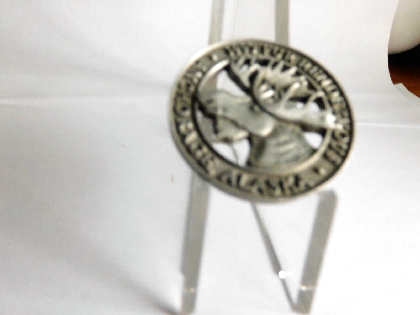 1993 Anchorage Alaska Fur Rondy Rendezvous Pewter Bull Moose pin | eBay