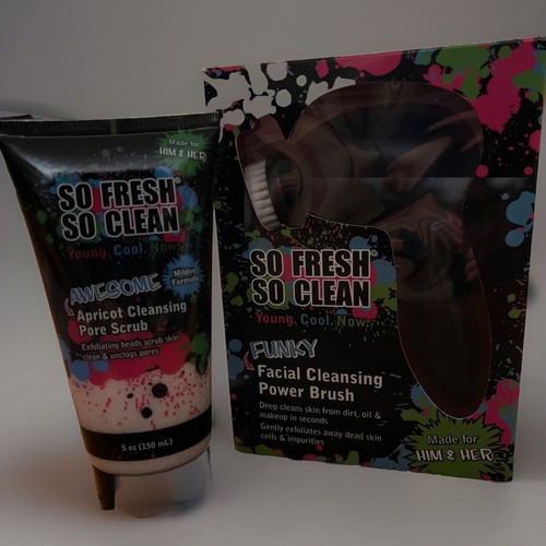 So Fresh So Clean Facial Cleansing Power AND Apricot Cleansing Pore ...