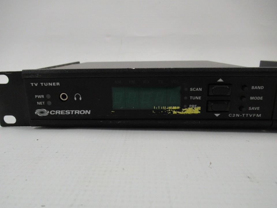 Crestron ST-RMK Mount Rack With 2x C2N-TTVFM Modules AM/FM/TV Antenna ...