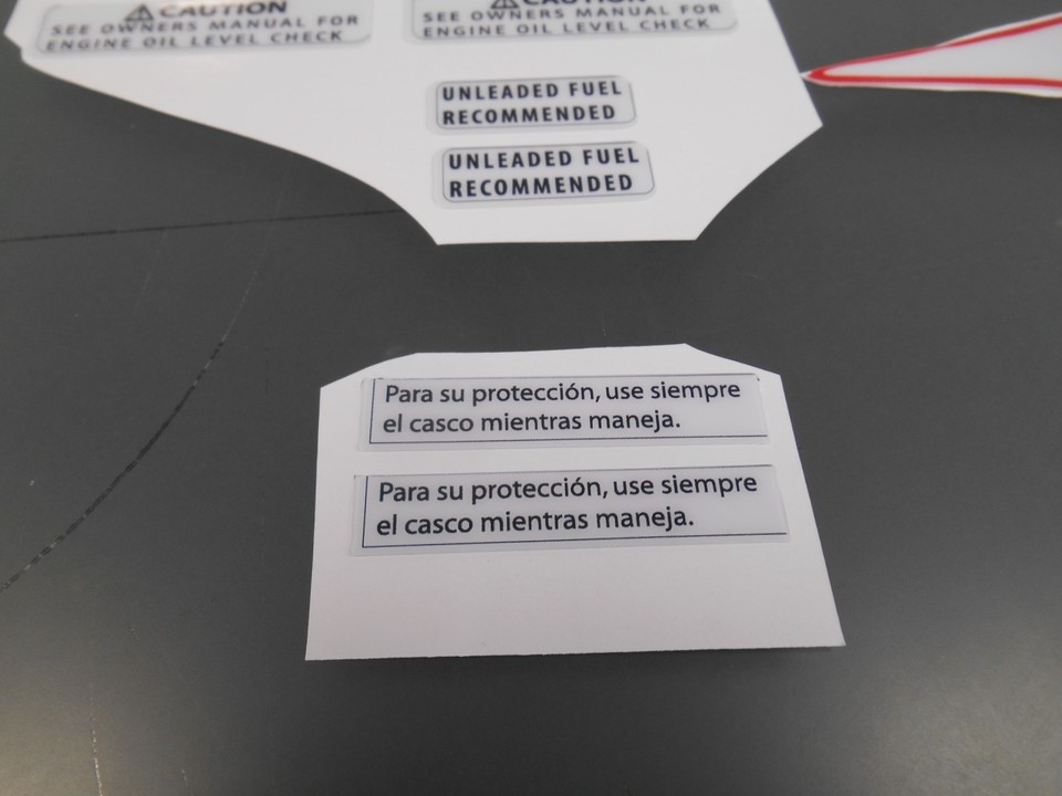 HONDA XR 650L XR650L TANK GRAPHICS DECALS STICKERS THICK AMERICAN MADE ...