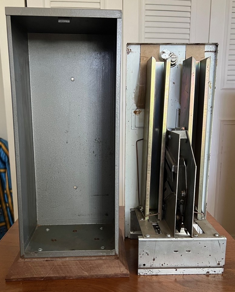 Vintage Postage Stamp Machine with Key Post Office Vending | eBay