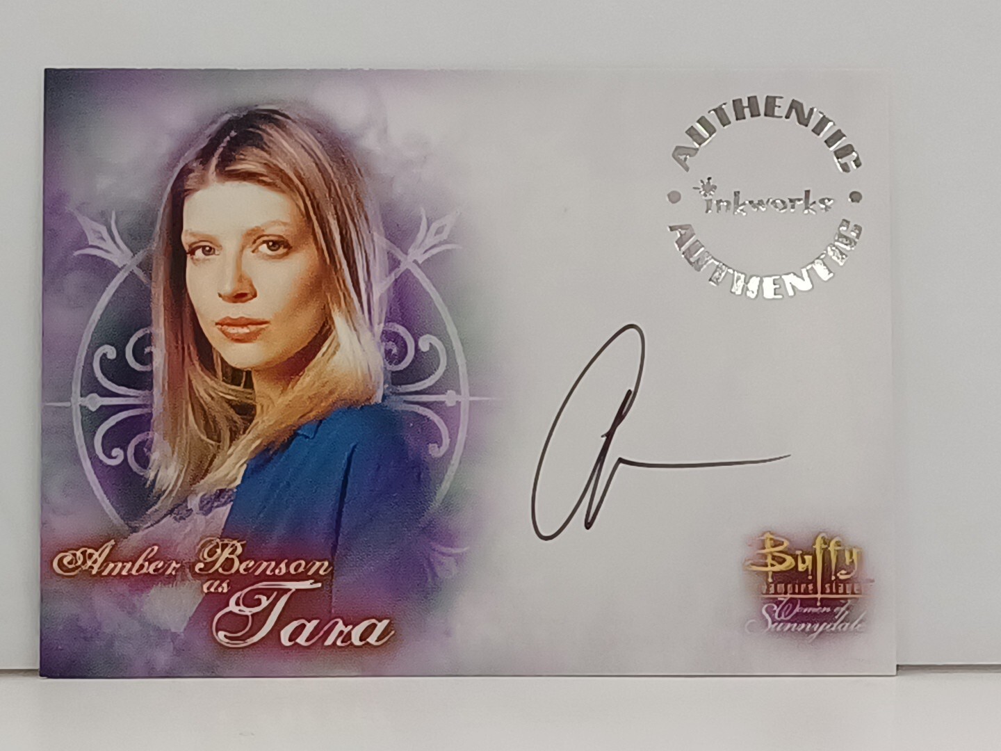 Buffy A2 Amber Benson as Tara Women of Sunnydale Autograph Card ...