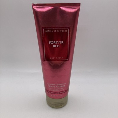 Bath and Body Works FOREVER RED Ultimate Hydration Body Cream 8 oz ...