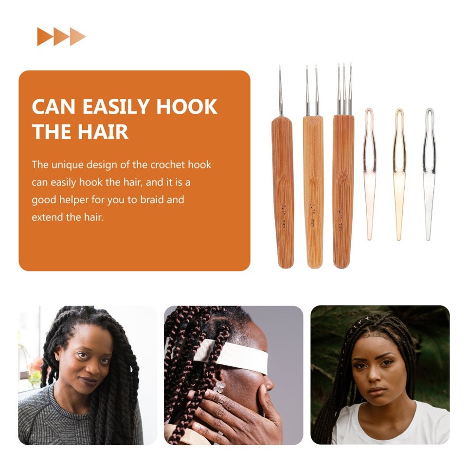 Crochet Needle Hook Dread Retwist Tools Dreadlock Accessories | eBay ...