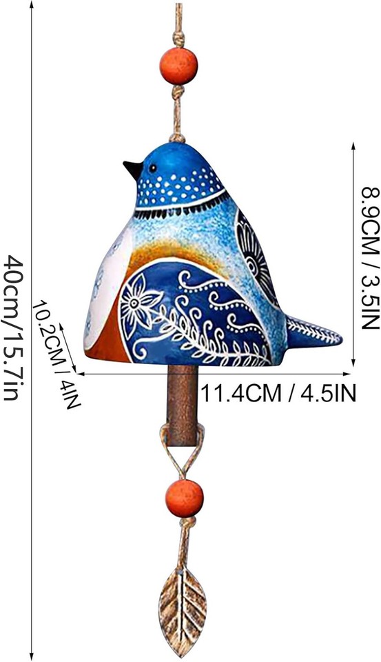 Bird Song Bell Courtyard Garden Decoration, Bird Song Hanging Bell Wind ...