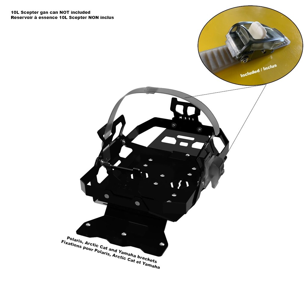 ITEK Gas can bracket kit 779421854980| eBay