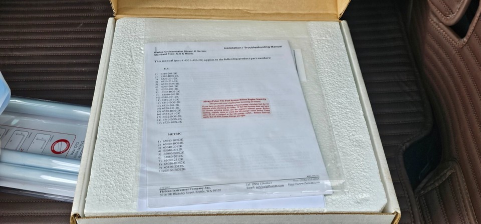 Floscan Series K Diesel Fuel Flow Monitoring System 65080-BOS2K | eBay