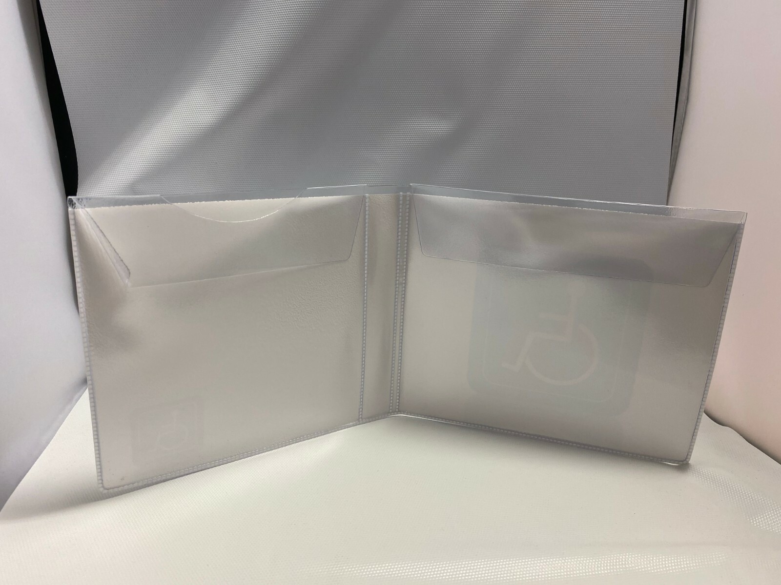 Holder for Disabled Blue Badge & Time Clock - DISABILITY LOGO | eBay UK