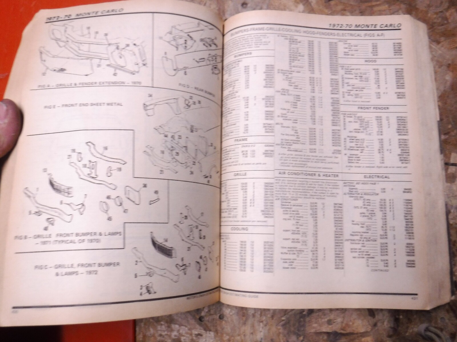 1971-1977 MOTOR CRASH ESTIMATING GUIDE CHEVY BUICK GMC OLDS PONTIAC ...