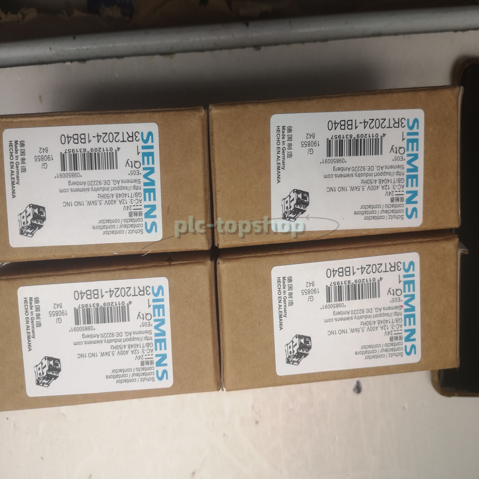 Brand New In Box Siemens 3RT2024-1BB40 Contactor Fast Ship PLC ...