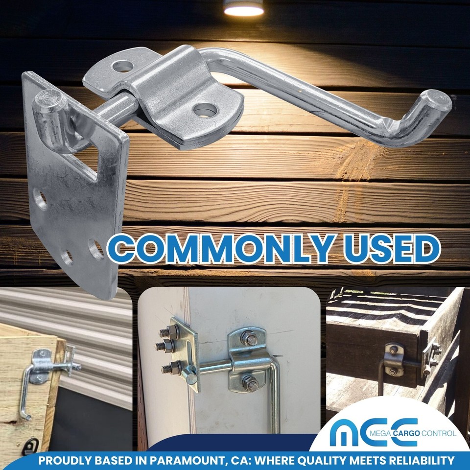 8 Pack Corner Side Gate Stake Bed Latches Bracket Set for Stake Trucks ...