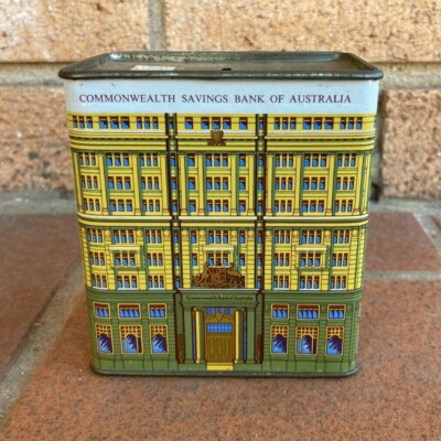Vintage Commonwealth Bank Unopened Money Box | eBay Australia