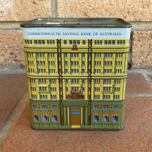 Vintage Commonwealth Bank Unopened Money Box | eBay