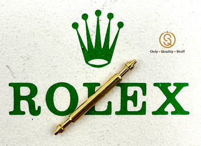 Rolex 23-9365 Gold Spring Bar Gold Spring Bar, 17mm, Original | eBay